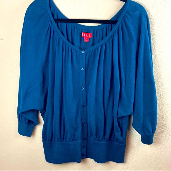 Elle | Tops | Elle Bluegreen Top | Poshmark